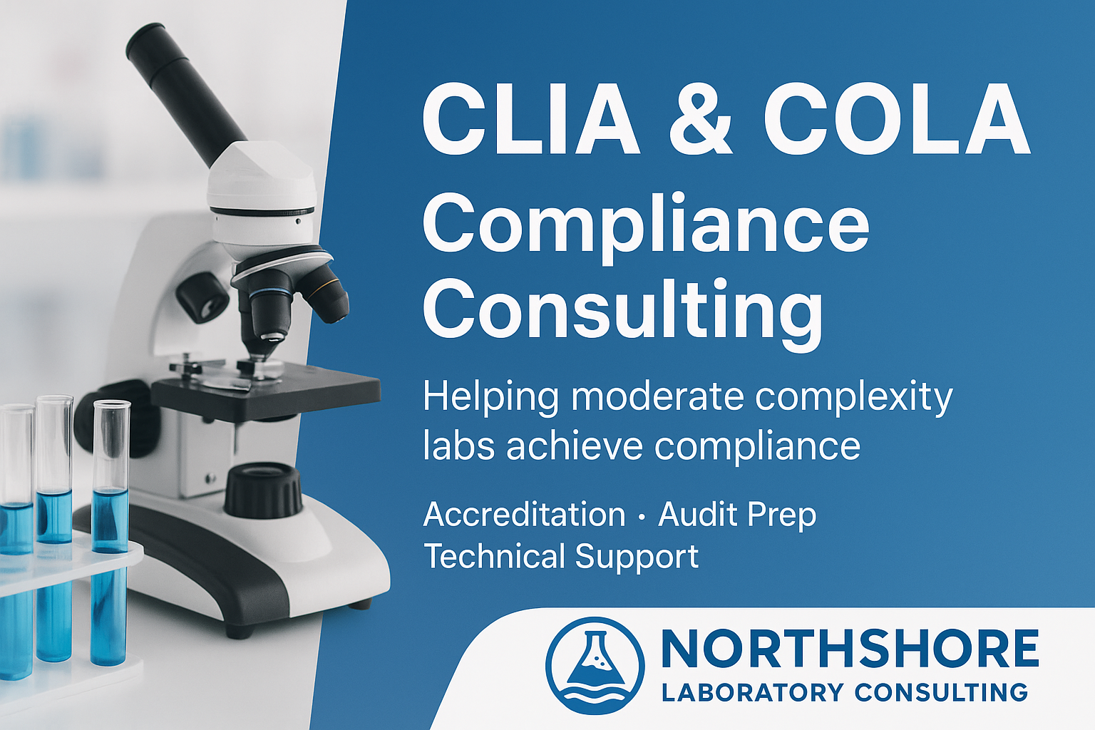 CLIA & COLA Compliance Consulting for Labs | Northshore Laboratory ...